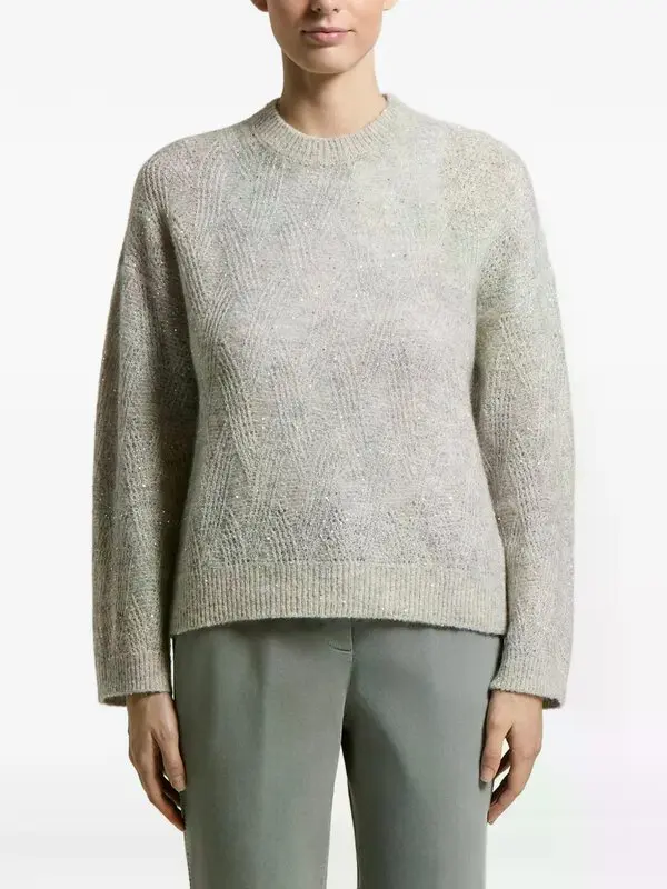 Peserico Diamond-knit Sweater