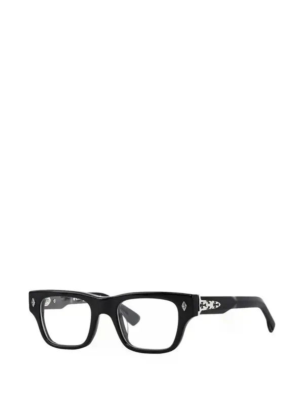 Chrome Hearts Cryptic Rectangle Eyeglasses