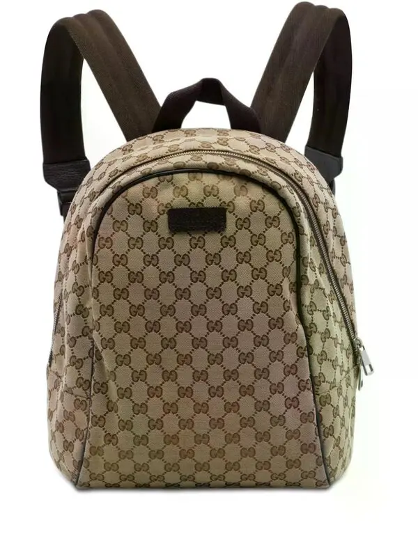 Gucci 2016-2026 Gg Canvas Backpack