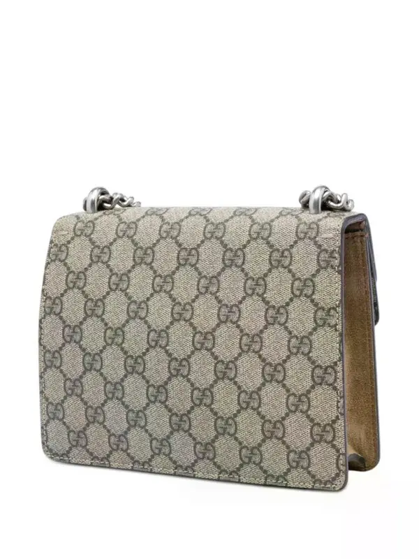 Gucci Gg Supreme Dionysus Crossbody Bag - Neutrals