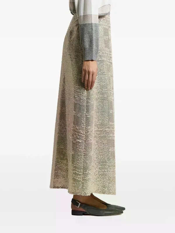 Peserico Sequin-embellished Maxi Skirt