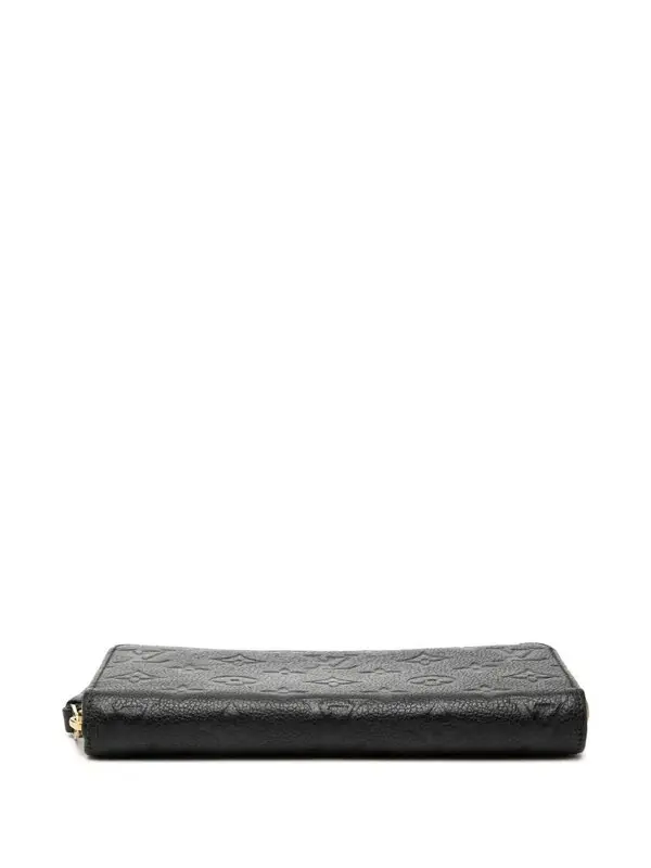 LOUIS VUITTON 2017 Monogram Empreinte Zippy Wallet Long Wallets