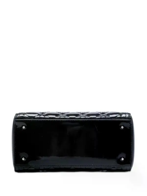 Dior 2011 Medium Patent Cannage Lady Satchel