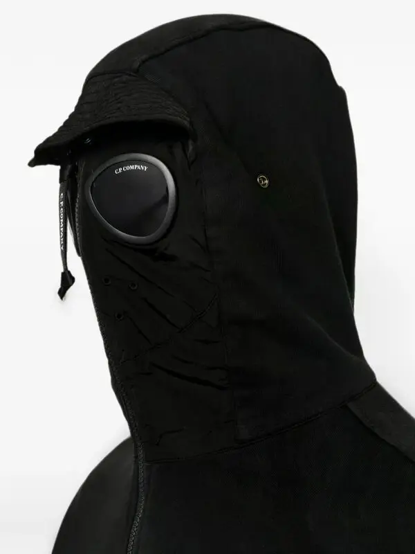 C.P. COMPANY Goggle-detail Zip-up Sweatshirt