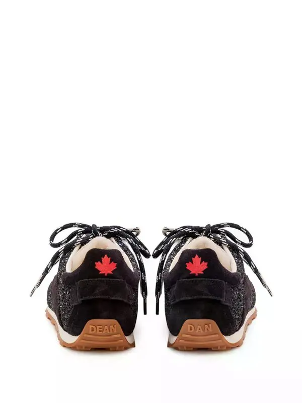 Dsquared2 Glitter Embellished Lace-up Sneakers