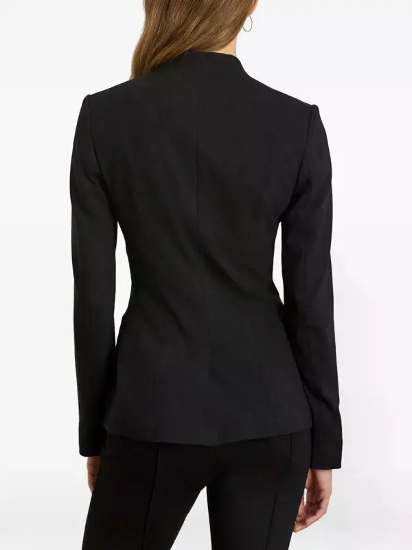 Ralph Lauren Collarless Single-breasted Jacket