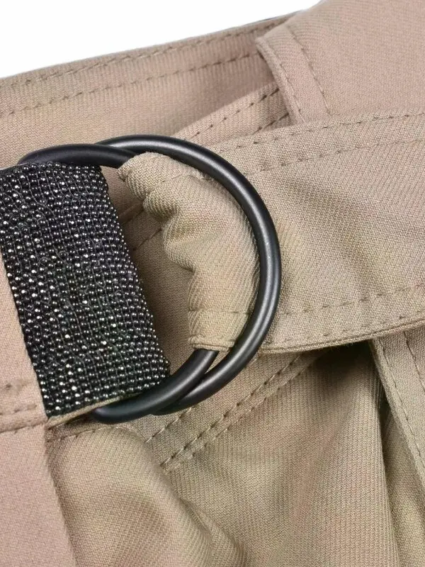 Brunello Cucinelli Monili-embellished Tailored Trousers