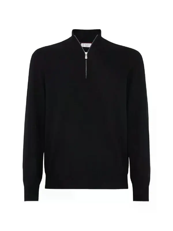 Brunello Cucinelli Cashmere Half-zip Sweater