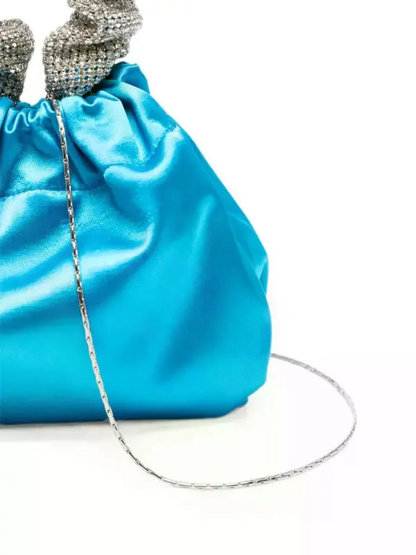 TWENTY FOURHAITCH Crystal-embellished Clutch Bag