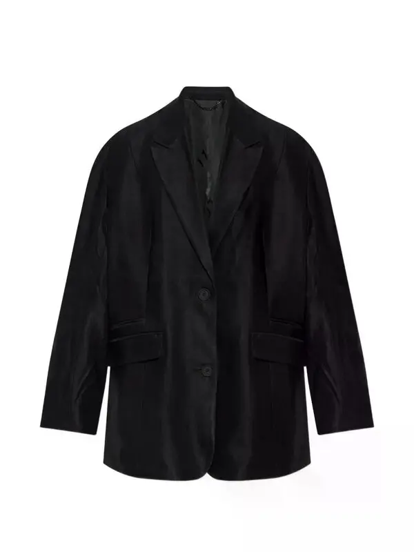 ALLSAINTS Charley Oversized Jacket - Black