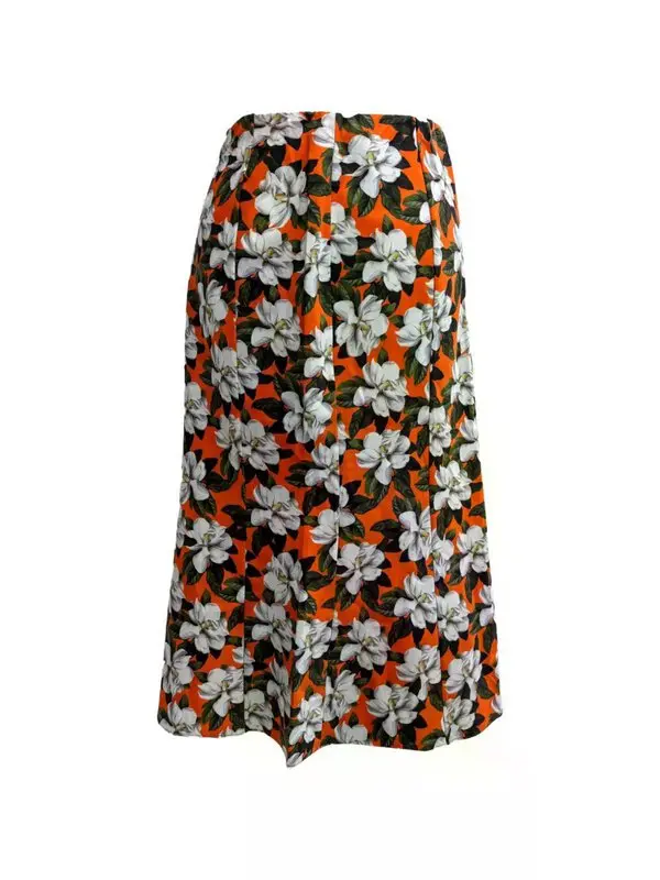 Alice + Olivia Stephine Floral-print Skirt
