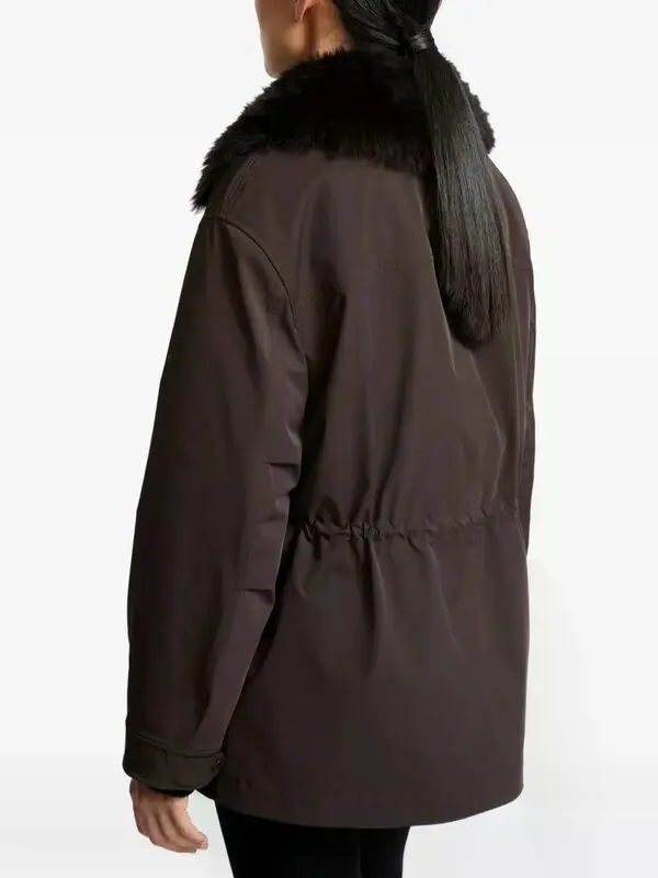 YVES SALOMON Shearling-collar Parka