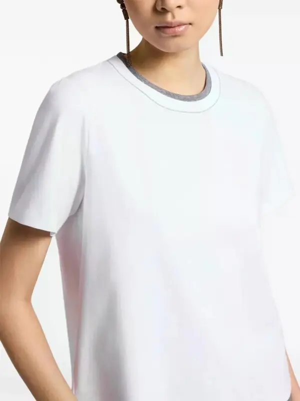 Peserico Layered Detail T-shirt