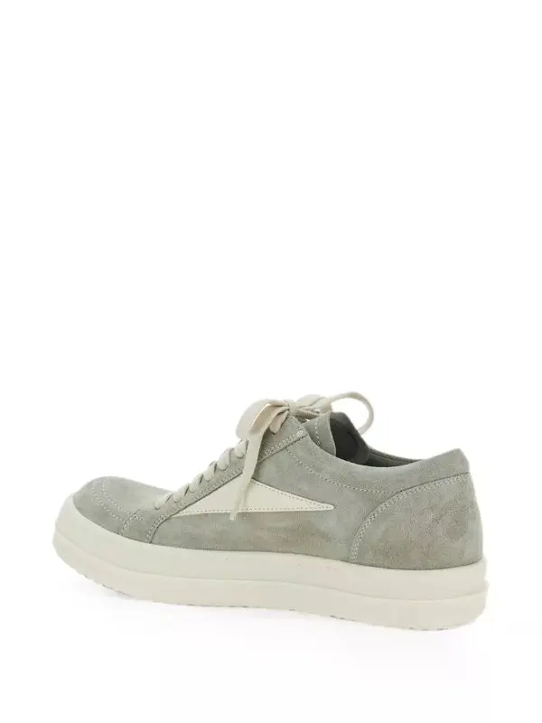 Rick Owens Suede Low-top Sneakers