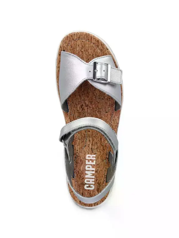 Camper Oruga Metallic-effect Buckle Sandals