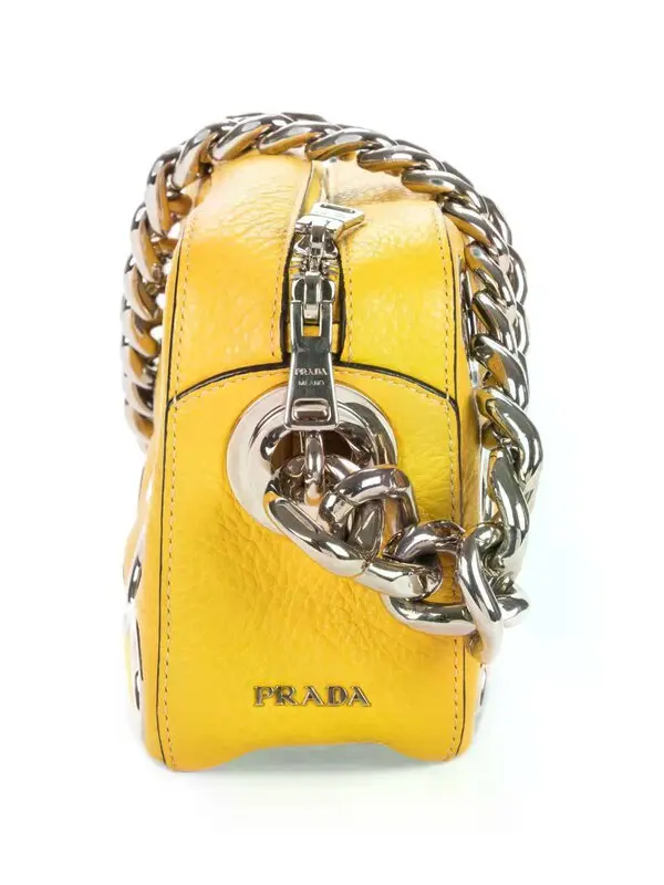 Prada Grommet Shoulder Bag