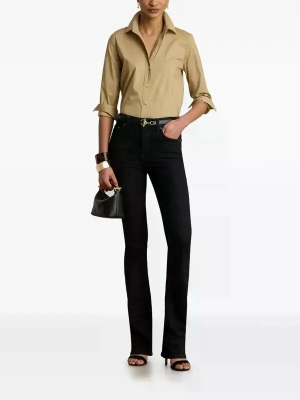 Ralph Lauren Embroidered Logo-plaque Shirt