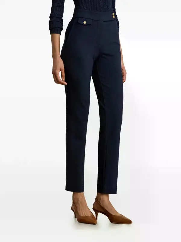 Ralph Lauren Logo-button Ponte Trousers
