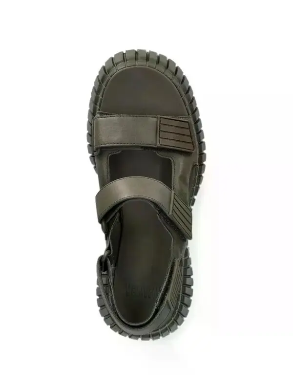 Camper Bcn Touch-strap Platform Sandals