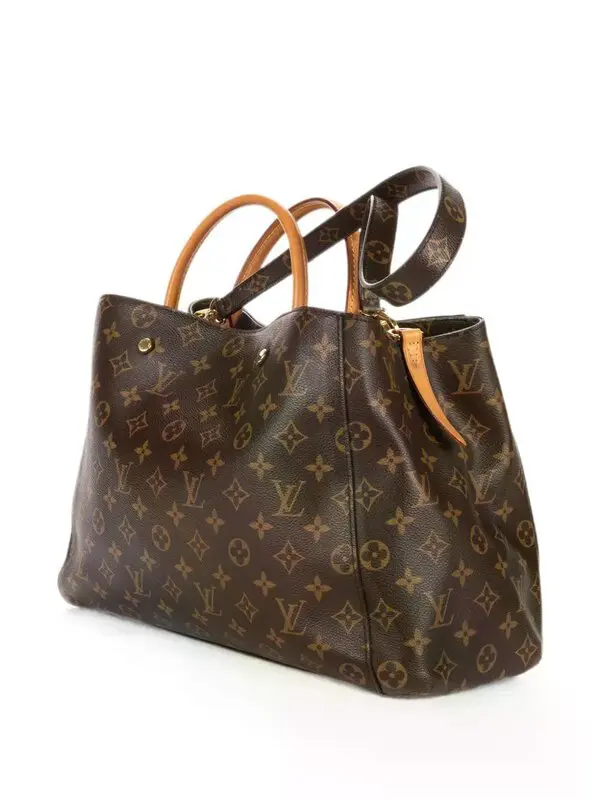 LOUIS VUITTON Mm Montaigne Monogram Tote Bag