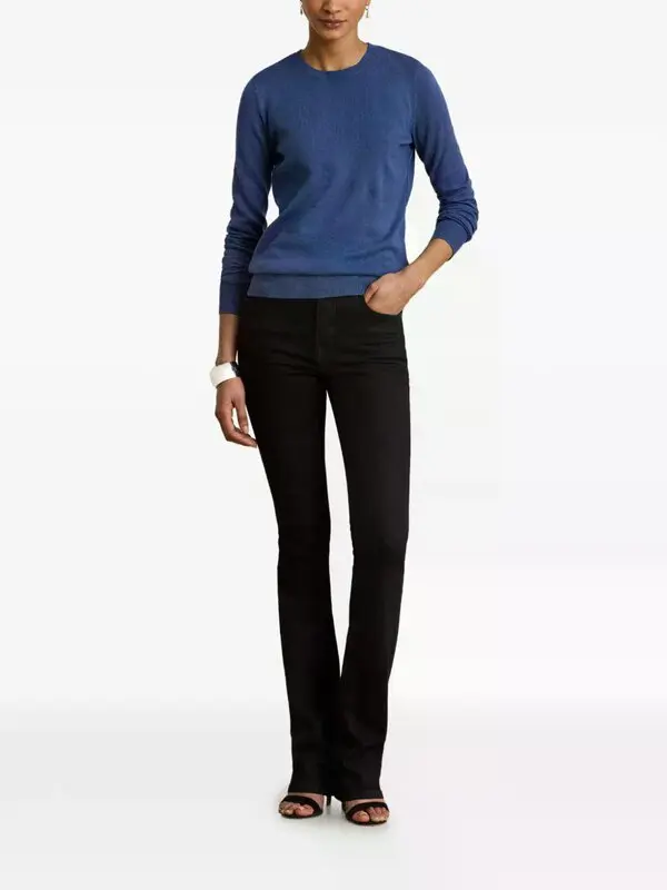 Ralph Lauren Embroidered-logo Crew-neck Sweater