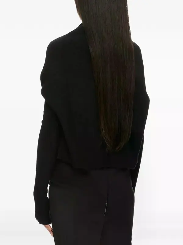 Rick Owens Crater Ribbed-knit Virgin-wool Sweater