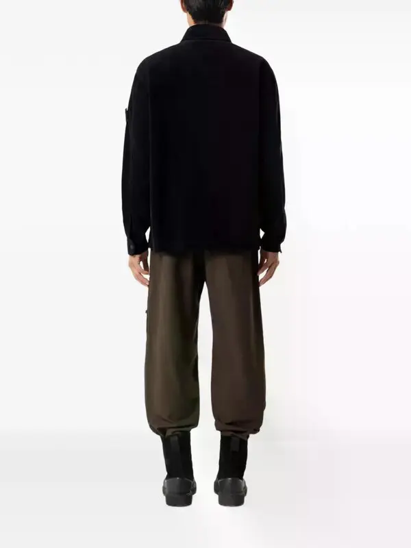 Stone Island Corduroy Patch-pocket Overshirt