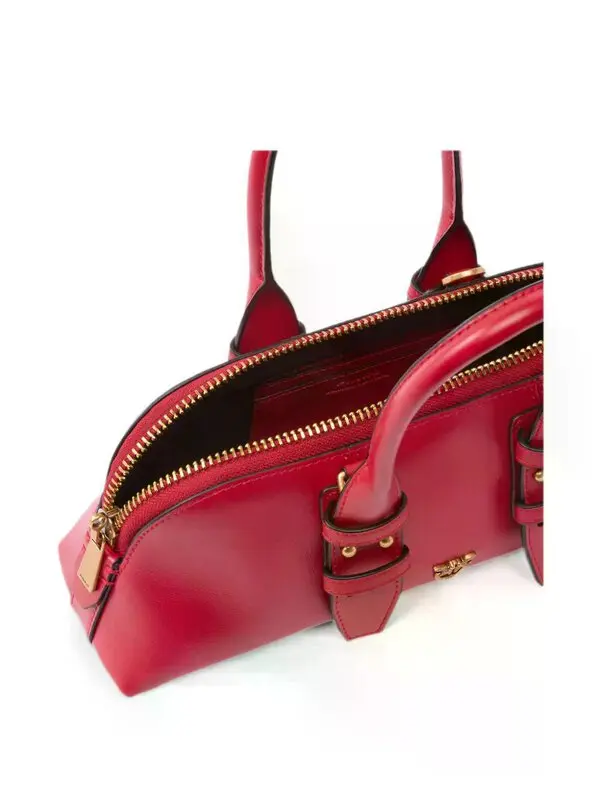 Pinko Buckle-detail Leather Tote Bag