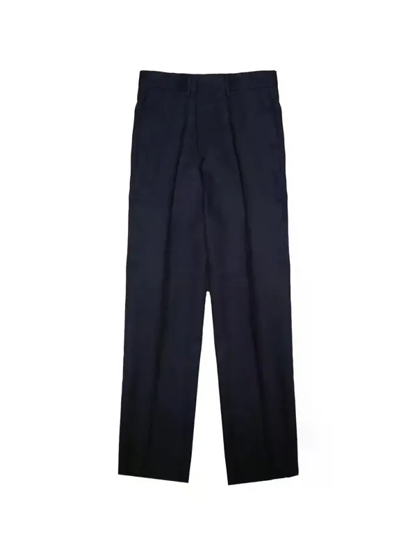 Tagliatore Pleated Linen Trousers