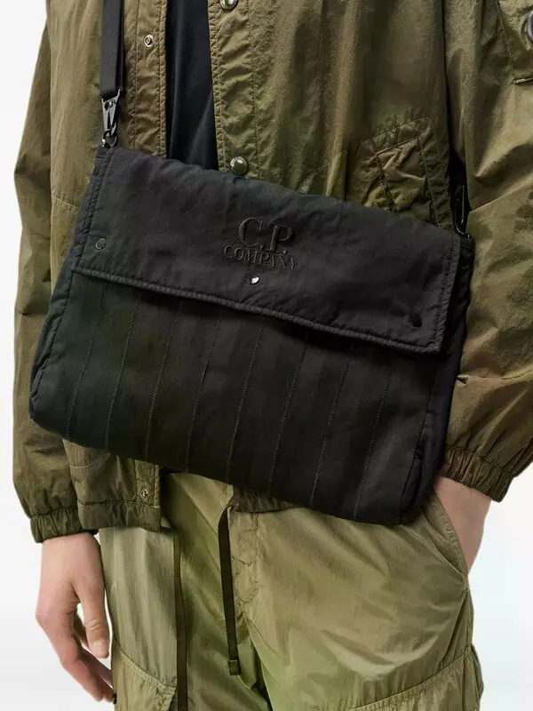 C.P. COMPANY Logo-embroidered Quilted Bag