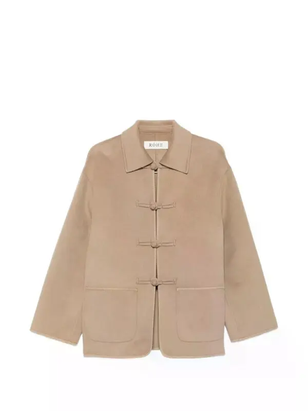 RÓHE Toggle-fastening Patch-pocket Jacket