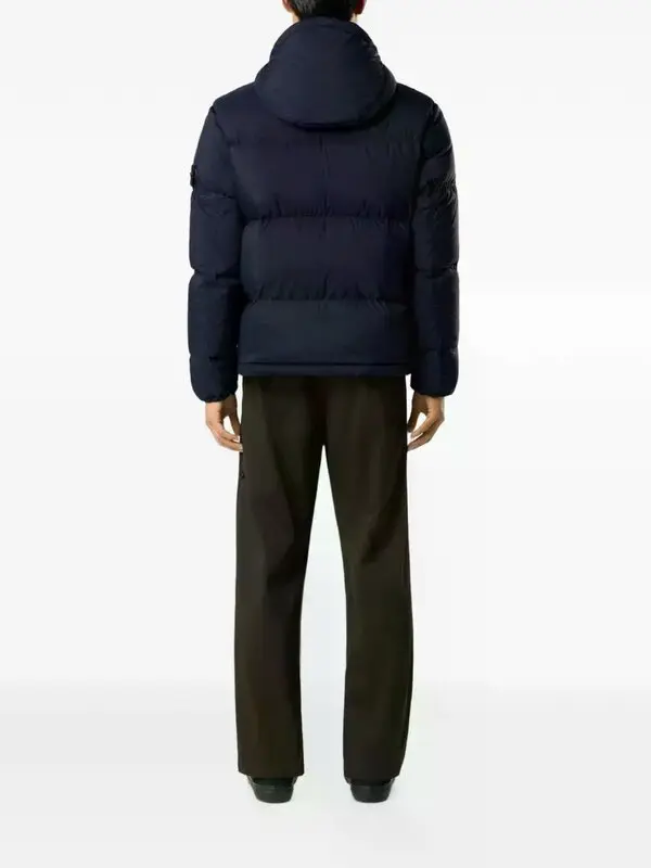 Stone Island Logo-patch Padded Jacket