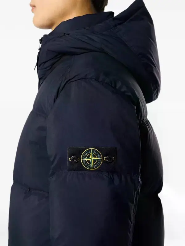 Stone Island Logo-patch Padded Jacket