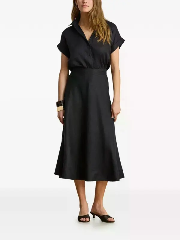 Ralph Lauren A-line Midi Skirt
