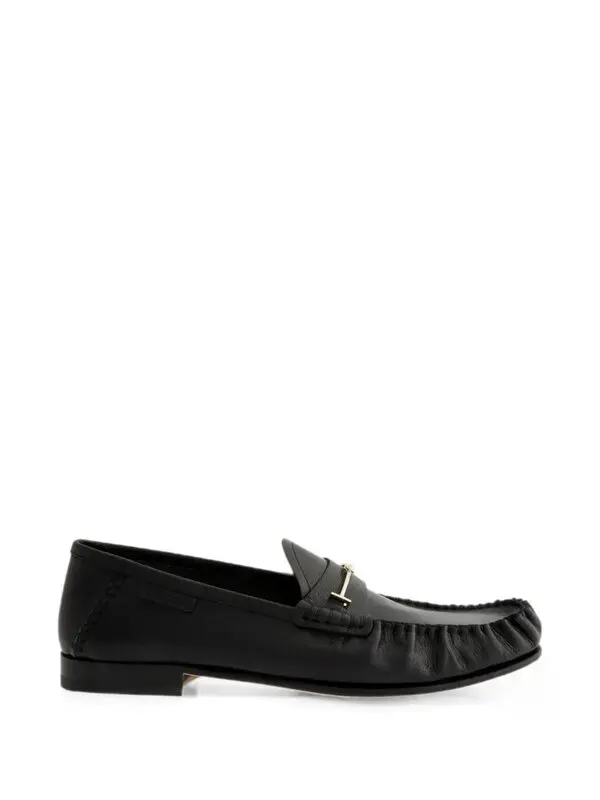 TOM FORD Ripley Double T Loafers - Black