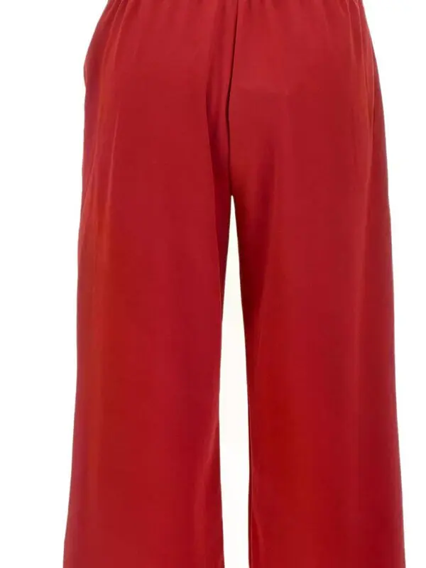 SPORTY & RICH Logo-embroidered Piped-trim Track Pants