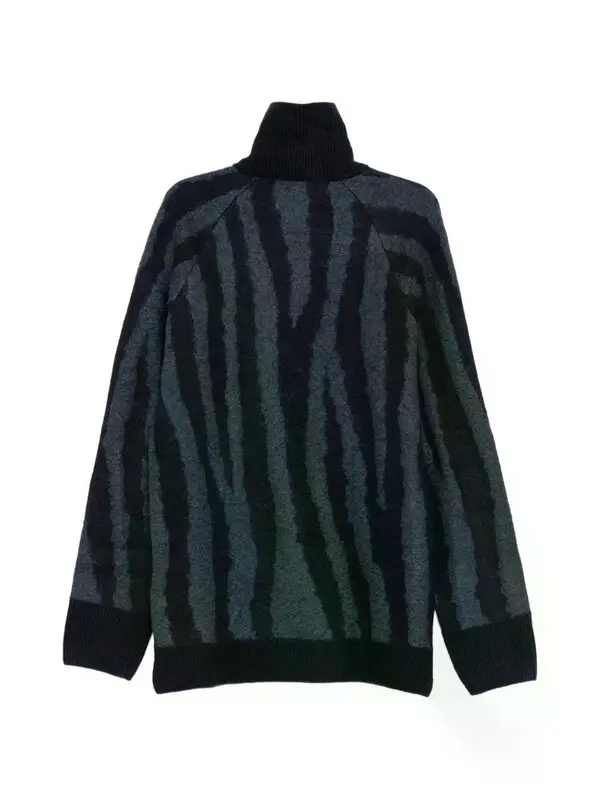 Yohji Yamamoto 7g Striped Sweater