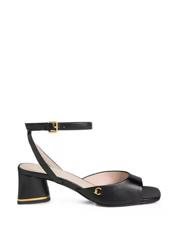 COCCINELLE C-everyday Logo-plaque Buckled Sandals