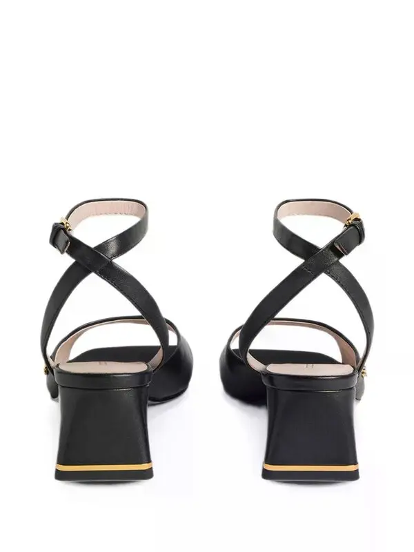 COCCINELLE C-everyday Logo-plaque Buckled Sandals