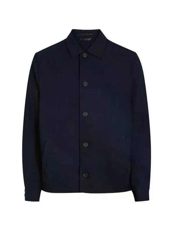 Sunspel Seersucker Button-up Jacket