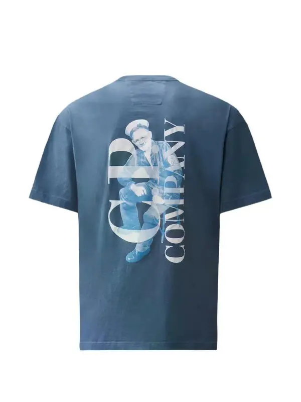 C.P. COMPANY Logo-print T-shirt
