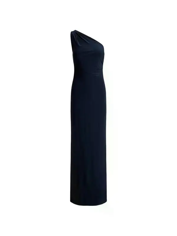 Ralph Lauren One-shoulder Maxi Dress - Blue