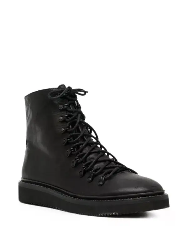 Yohji Yamamoto Leather Trekking Boots