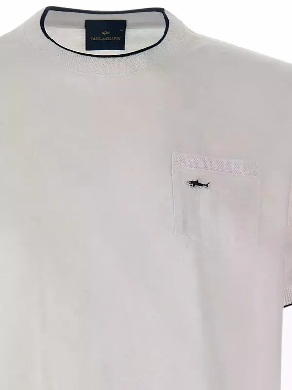 Paul & Shark Logo-patch Chest-pocket T-shirt