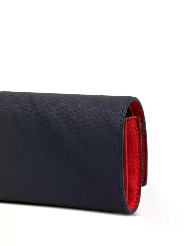 Lacoste Anna Logo-plaque Foldover Wallet