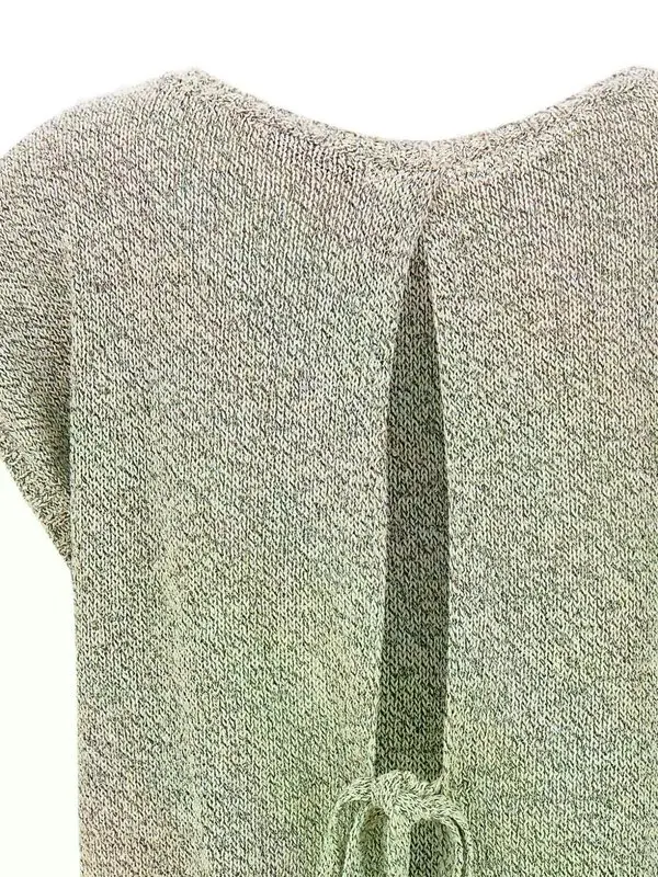 KANGRA Sequin-embellished Open-back Sweater