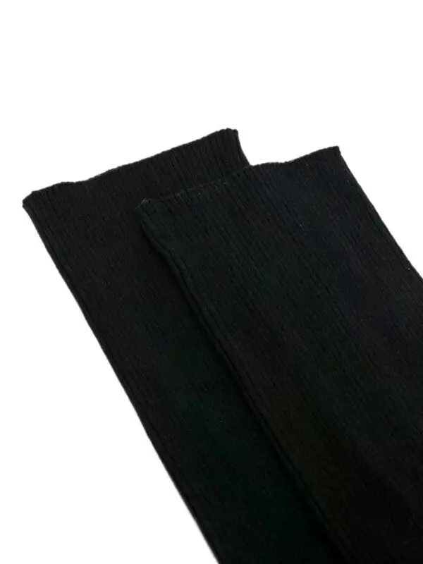 Yohji Yamamoto Ribbed-knit Leg Warmers