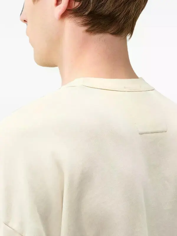 C.P. COMPANY Lens Detail Cotton Sweatshirt - Neutrals