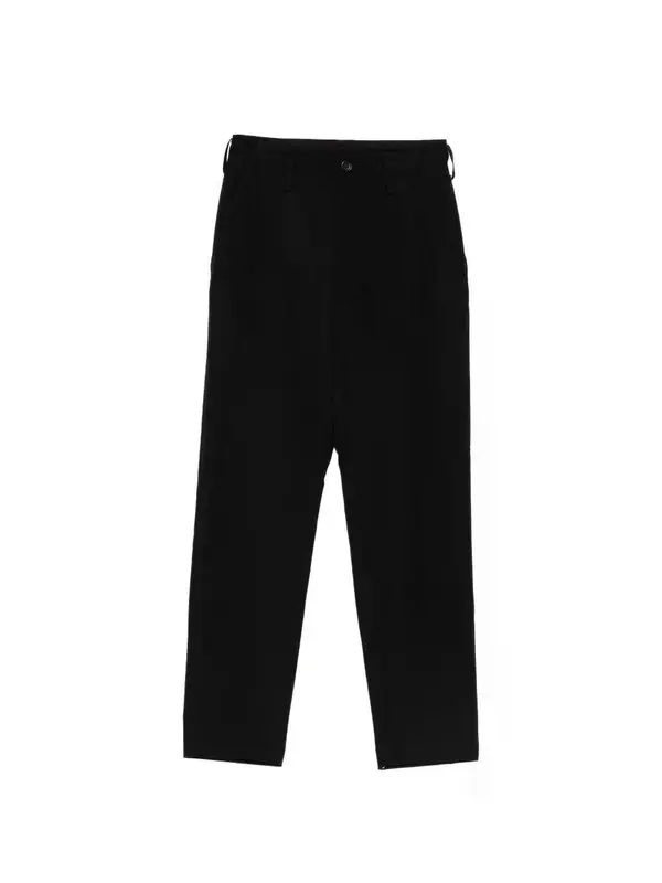 Yohji Yamamoto Wool Button-fastening Trousers