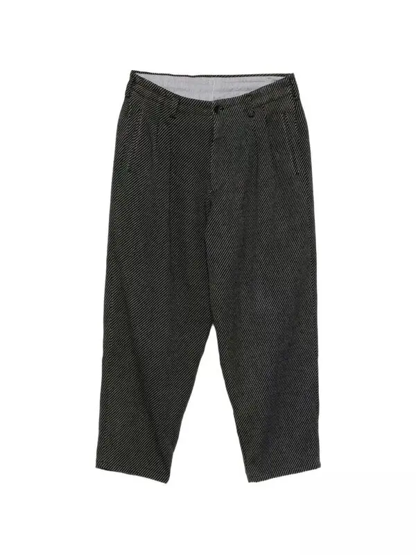 Yohji Yamamoto Tuck Twill Trousers